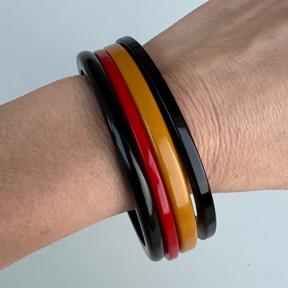 Vintage | Jewelry | Vintage Bakelite Bangles Lot | Poshmark